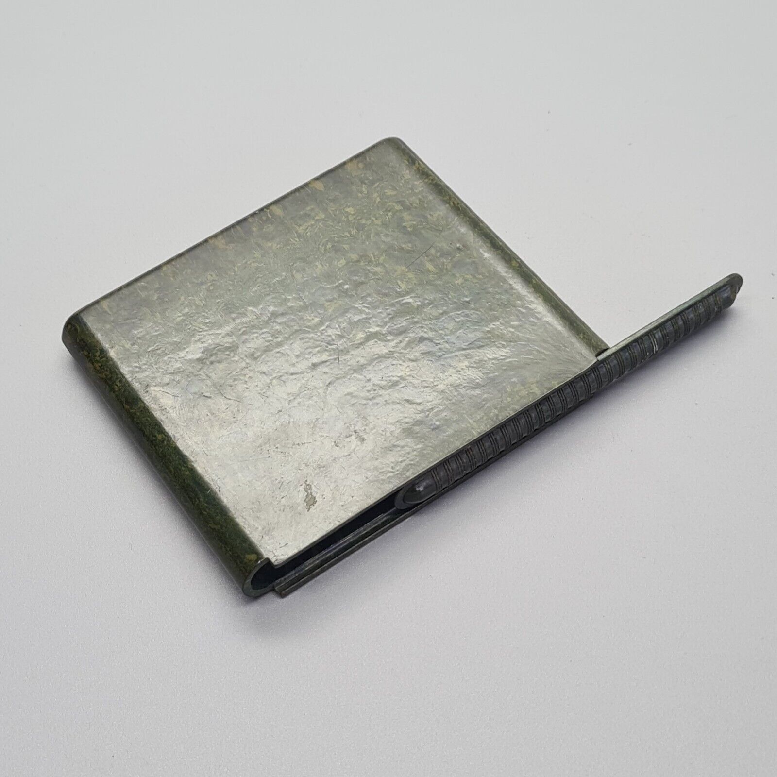 Vintage Bakelite Springbok Cigarette Dispenser Case Spring Loaded