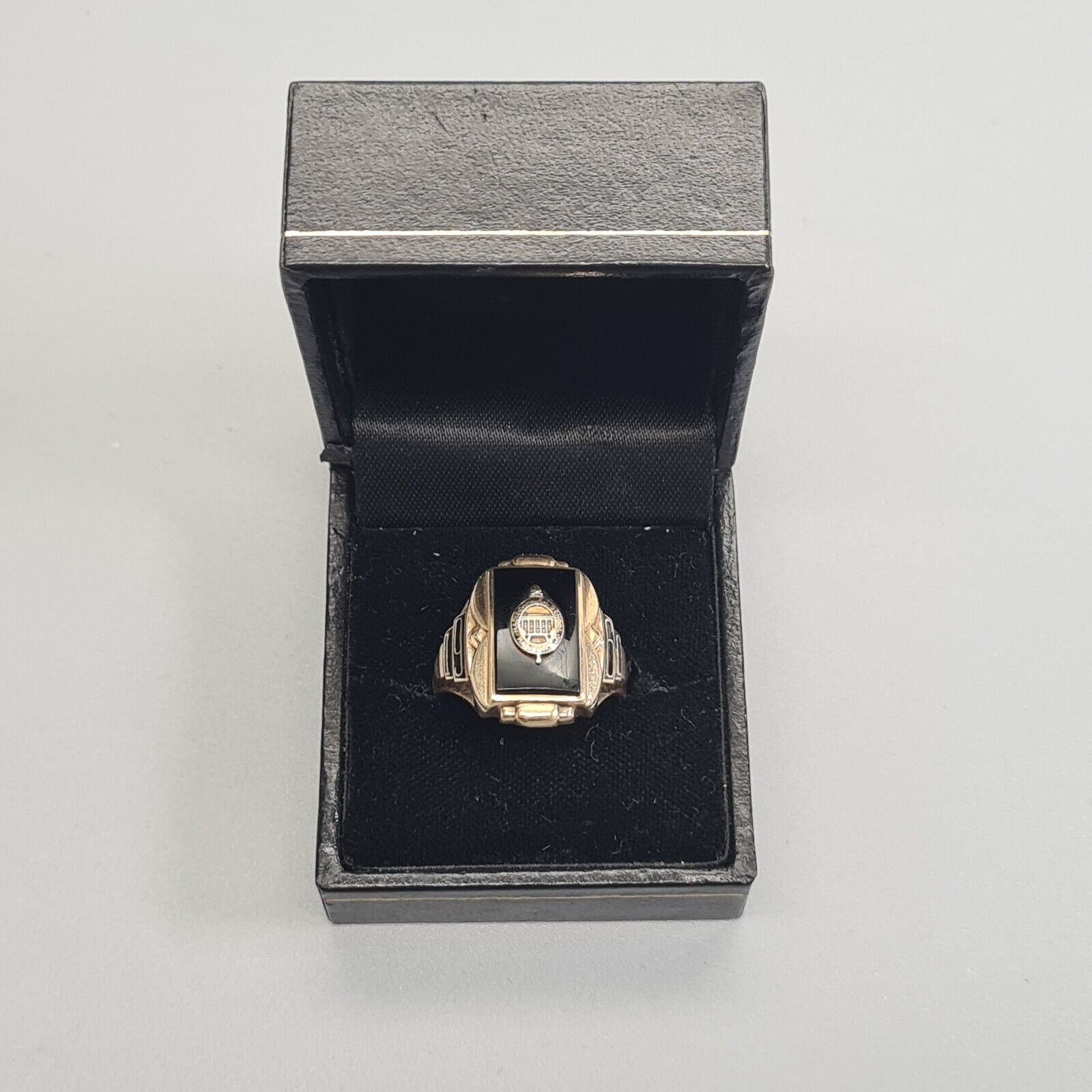 Vintage Solid 10Ct Yellow Gold 1960 Madison High School Class Ring